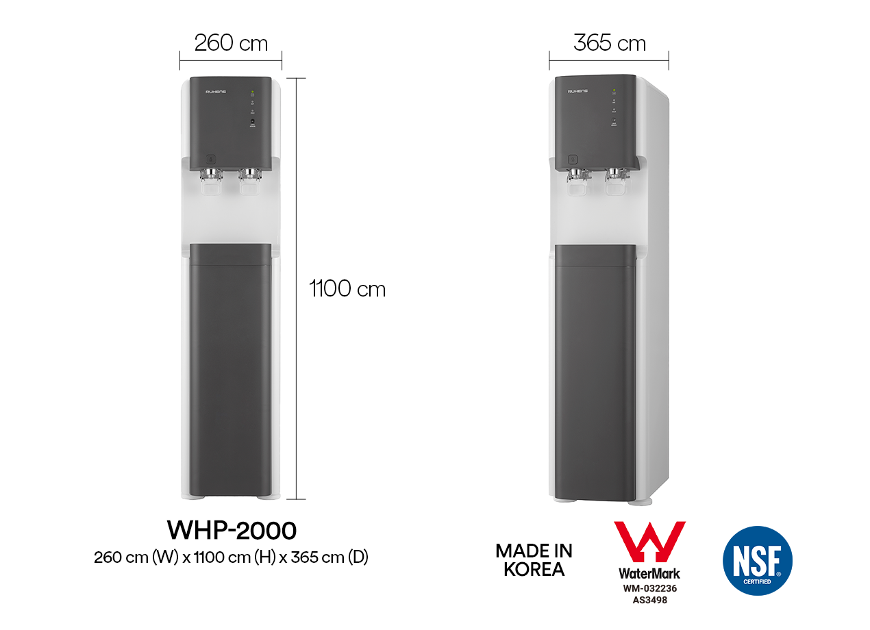 WHP-2000 / WHP-2000S Water Filtration Systems Perth